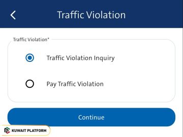 Kuwait Traffic Violation Check By Civil ID