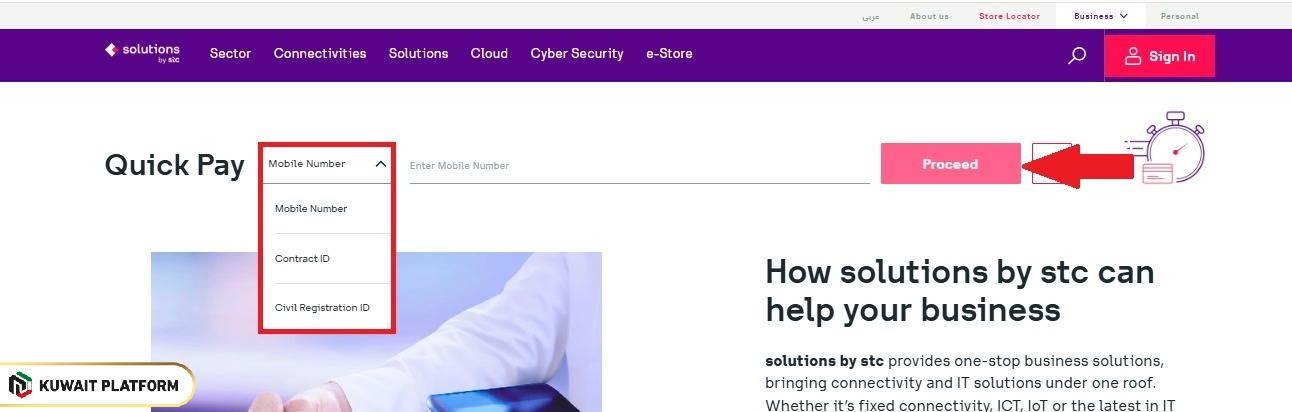 STC Quick Pay Kuwait