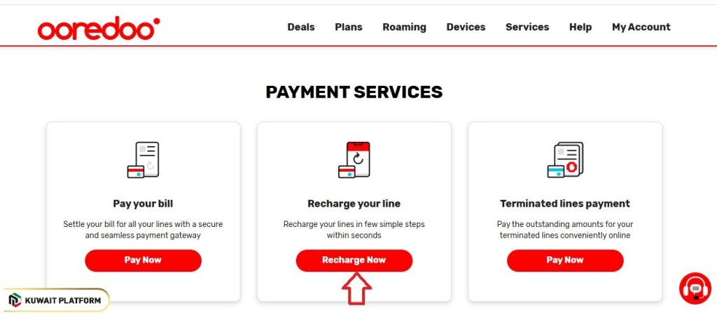 Ooredoo Kuwait Recharge Online 2026: Send Ooredoo Top-up - Kuwait Platform