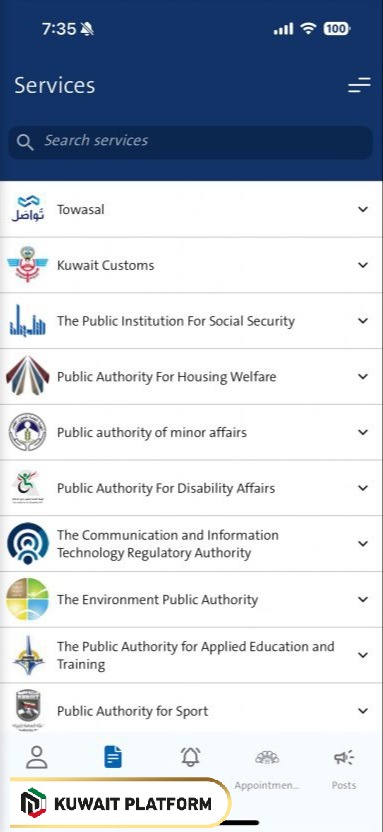 MOH Kuwait Online Appointment